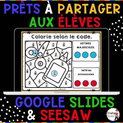 FRENCH Google Slides et FRENCH SEESAW | SEPTEMBRE | 1re by Prof Numeric