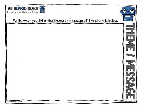 My Scared Robot - Overcoming Fear, SEL Coping Skills Strategies, Robot ...