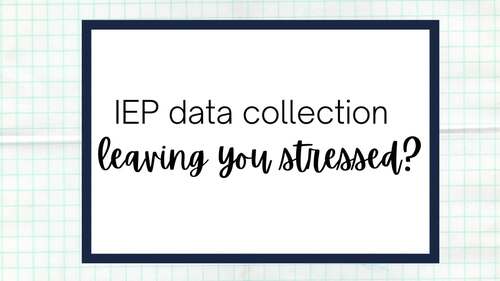 OT Handwriting Legibility Rubric for IEP data collection (cursive)