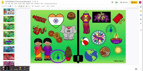 FIND IT! - Diwali - Google Slides™ by GroovyGarden | TPT