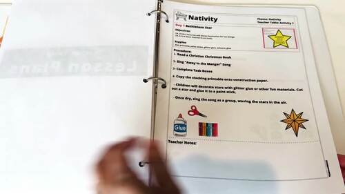 Jesus Is Born | Bible Lessons For Preschool by ClubbhouseKids | TPT