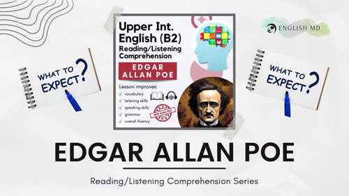 Edgar Allan Poe - Listening/Reading Comprehension (B2) by English MD
