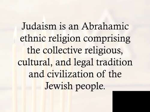 Abrahamic Religions Powerpoint by Carroll's Curations | TPT
