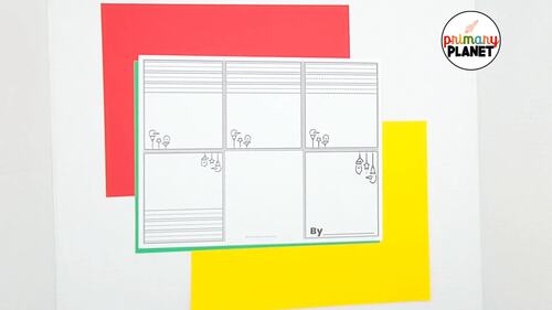 December Blank Writing Mini-Books Templates - Christmas - Reindeer ...