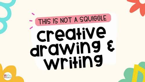Creative Drawing and Writing Prompts │Not a Squiggle Art │Finish the ...