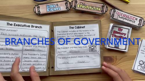 3 Branches of Government | US Government Activities | TpT