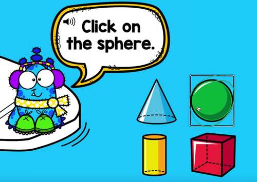 Identify 3D Shapes including Real Life 3D Shapes Geometry Boom Cards