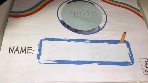 Circle time folder- PECs and tracing letters. Special needs. A3 or A4.