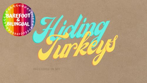 Hiding Thanksgiving Turkey Clipart | Thanksgiving Clipart | TpT
