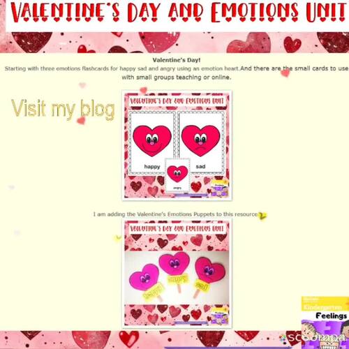 Valentine's Day Kit for Kindergarten ESL | TPT