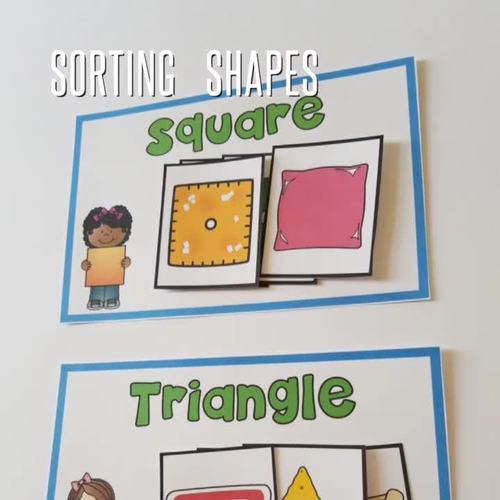 2D Shapes | Kindergarten Morning Math Tubs or Kindergarten Math Centers