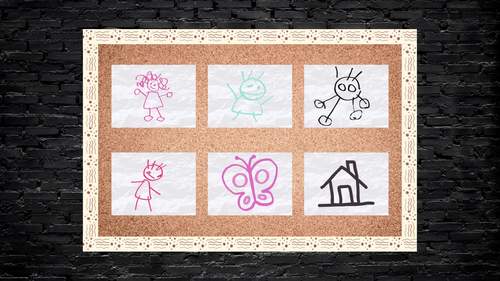 Neutral Abstract Boho Printable Bulletin Board Borders Classroom Decor