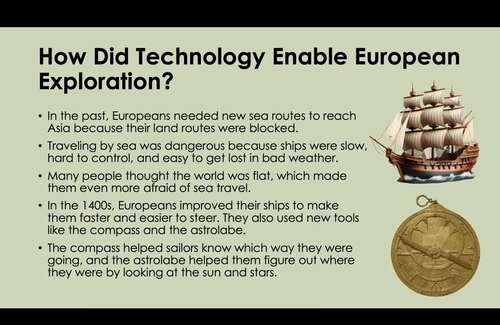 Chapter 2: European Explorers by The History Teacher's Toolkit | TPT