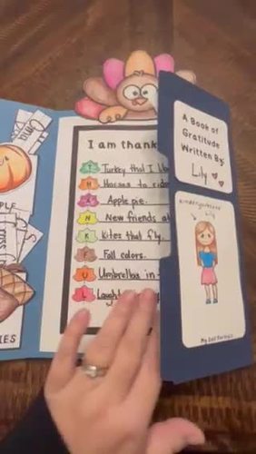 Thanksgiving Craft | Thanksgiving Writing and Art | I Am Thankful For ...