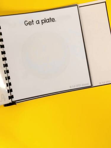 Cooking Life Skills Activity Build Taco Adaptive Books Special ...