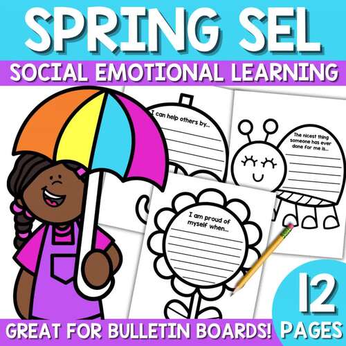 Spring SEL Activities | Social Emotional Learning Writing Craft ...