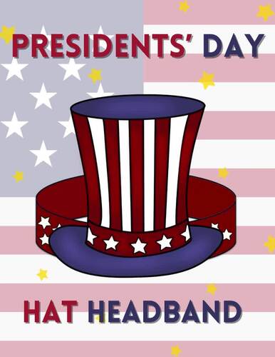 Presidents Day Hat Headband by Beehavior Beehive | TPT