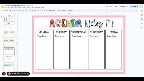 Class Slides, Assignment Slides for Classroom Management | Google ...