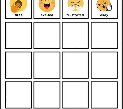 Low-Tech AAC Communication Book for Nonverbal and Emerging Communicators