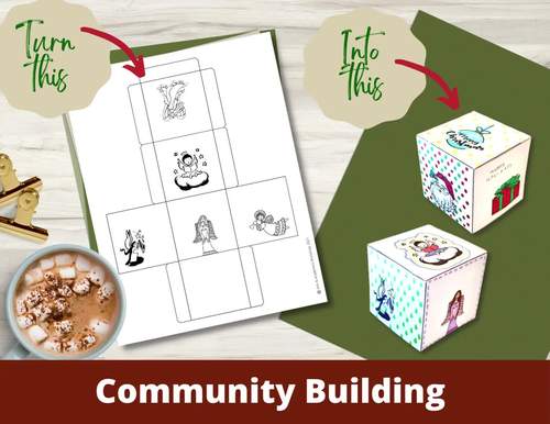 Low Cost WINTER Holiday Gift Exchange Activity for Community Building