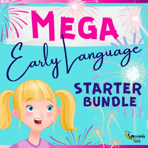 Mega Early Language Digital Starter Bundle by The Speech Banana TpT