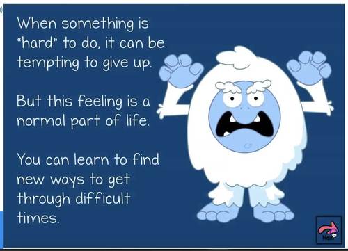 Growth Mindset YETi BOOM Cards by The Counseling Teacher Brandy