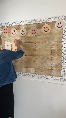 Boho Back to School Bulletin Board by Confetti and Creativity | TPT