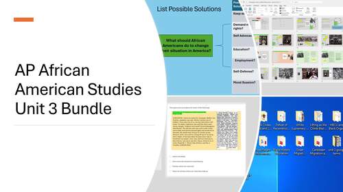 AP African American Studies Unit 3 Bundle Complete by US History In Depth