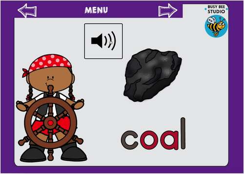 Long O Vowel Teams OA OE OW Boom Cards with Audio by Busy Bee Studio