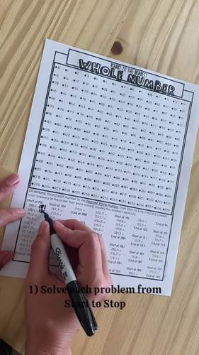 5th Grade, Round Decimal Numbers to Nearest Whole Number, Tenths and ...