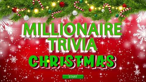 Christmas Millionaire Trivia Game - Fun Class Christmas games | TPT