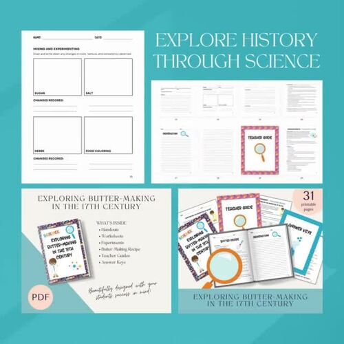 Exploring Butter-Making in the 17th Century by Curiosity Academy