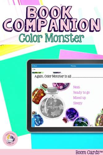 The Color Monster - Book companion for social-emotional learning & colors