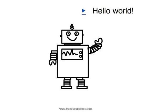 Guided Reading, K- 1, Level B, "Hello World!" Book for Traditional Students