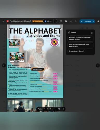 EL ALFABETO - THE ALPHABET (OUR ACTIVITIES ARE 97% INTERACTIVE) | TPT