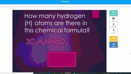 Counting Atoms - Middle School Science Boom Cards by JayZee | TPT