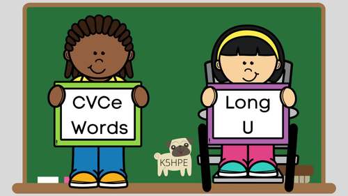 CVCe Words, Long U, Video and Slides, eBook, Reading | TpT
