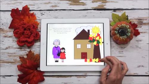 Thanksgiving Children's Story Book, "Sally Learns to Be Grateful"