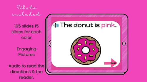 Bundled Kindergarten Color Books and Activities Boom Cards Back to School