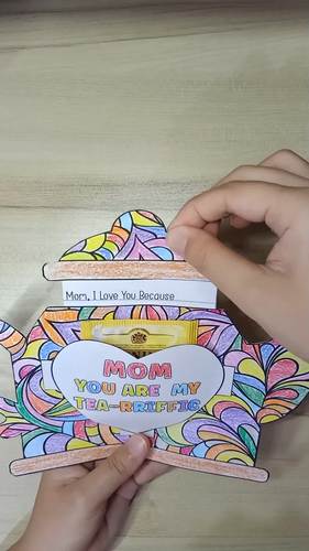 Mother's Day Activities Tea Craft Writing Template Prompt My Mom is Tea ...