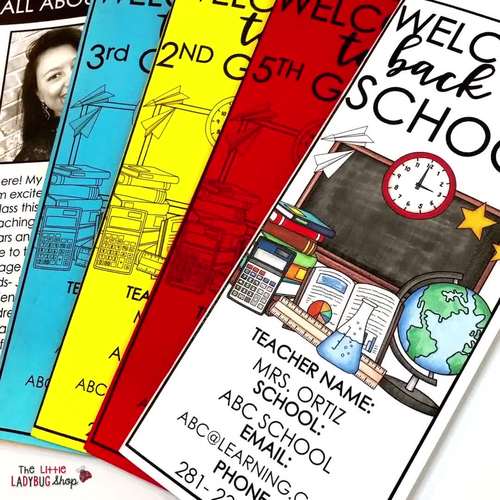 Meet the Teacher Template Editable Letter, Welcome Back to School Night ...