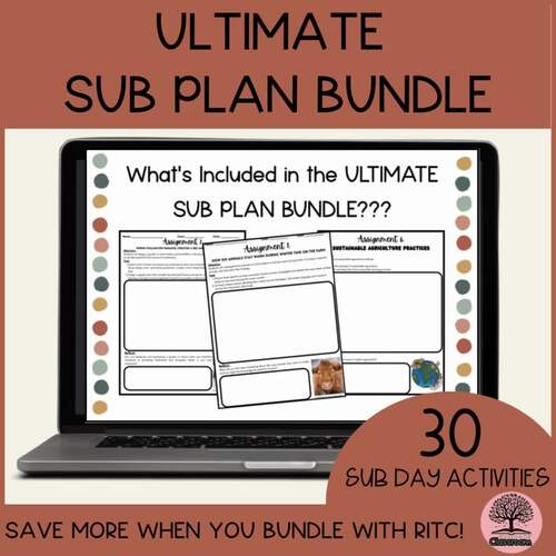 Ultimate Agriculture Sub Plan Bundle–Winter, Spring & General (30 Ready ...