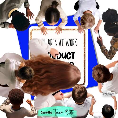 k-2 children at work mockup MOVEABLE students Mock-up png stock photo ...