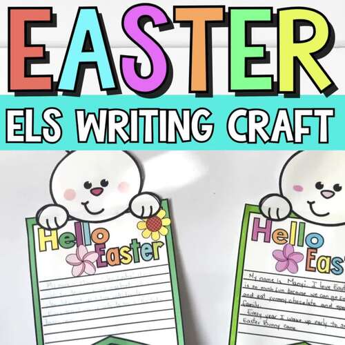 ESL Easter Writing Craft – Bulletin Board Banner-Pennants for 2nd to ...