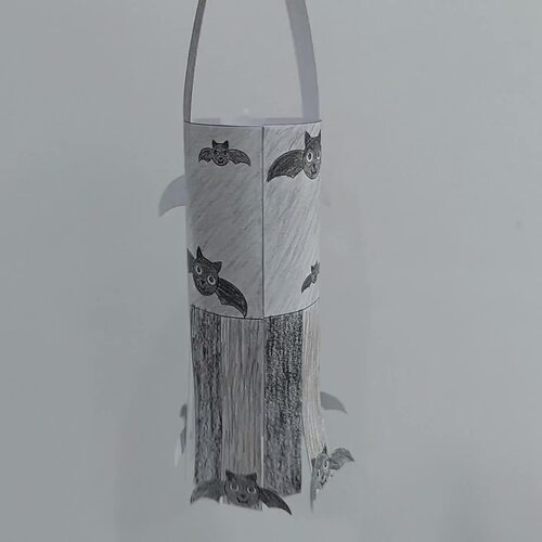 Halloween Craft Windsock Fun / Coloring Pages Activities Art Halloween ...