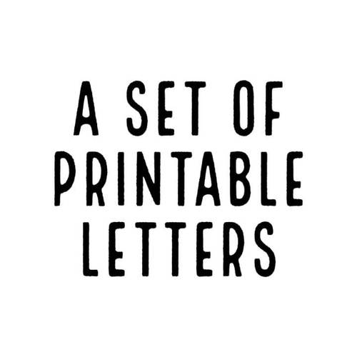 3D Bold Printable Bulletin Board Letters 3-D | TPT