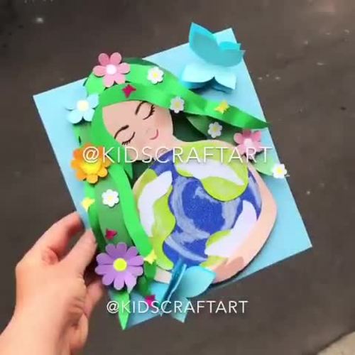 Ecology Nature Craft Earth day crafts Activities Environmental Save the ...