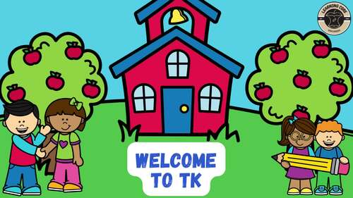 Welcome to TK Back to School Writing for First Month of TK Morning Work