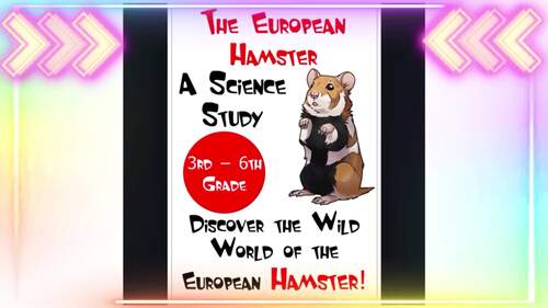 The European Hamster –Comprehension Passages by Tutora Me | TPT