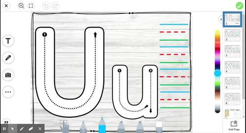 Digital Letter Activities for Jamboard or Seesaw by Maggie's Kinder